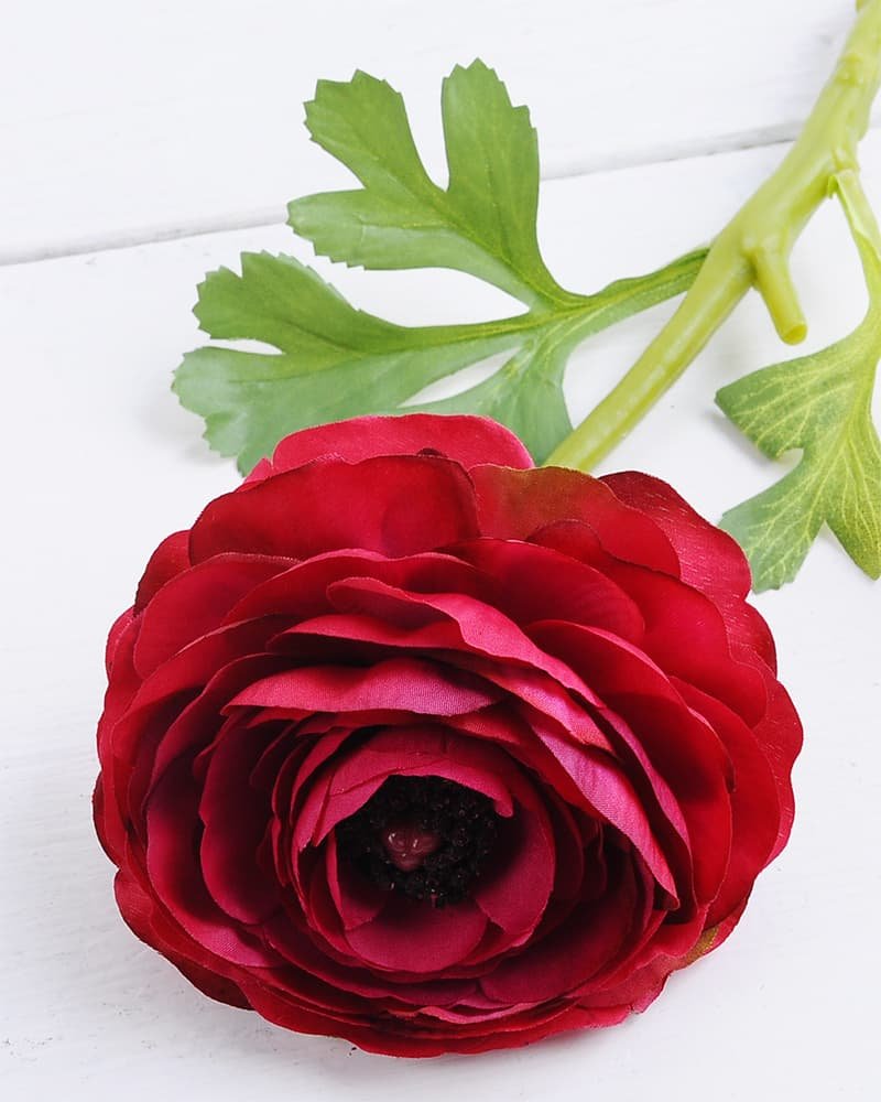 Artificial Flower 17*35CM Singel Ranunculus GS-14619016-R1 - Silk ...
