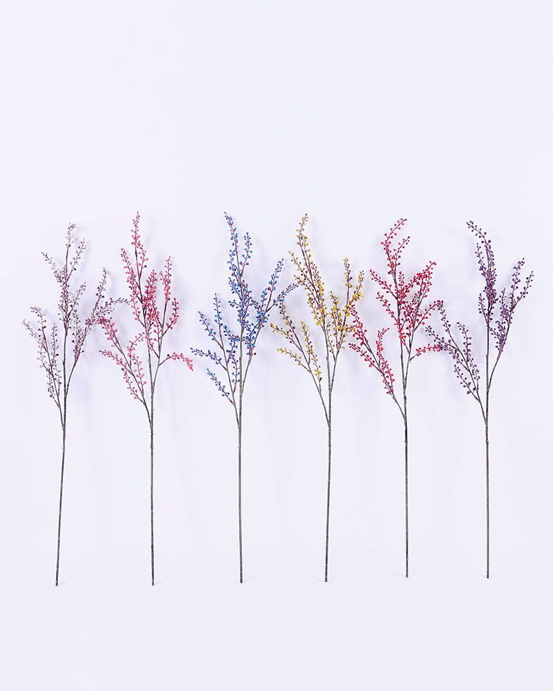 Artificial Flower 18*74cm Rubber Berry GS-26220097-R1 - Silk Flowers ...