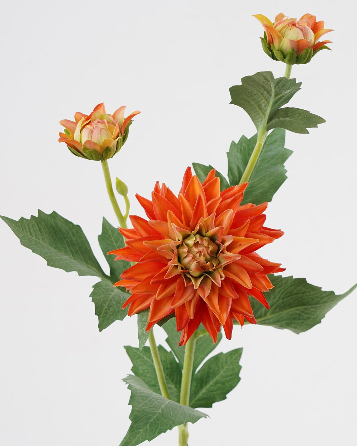 Artificial Flower 20*20*60cm Dalia *3 moist real touch single stem GS ...