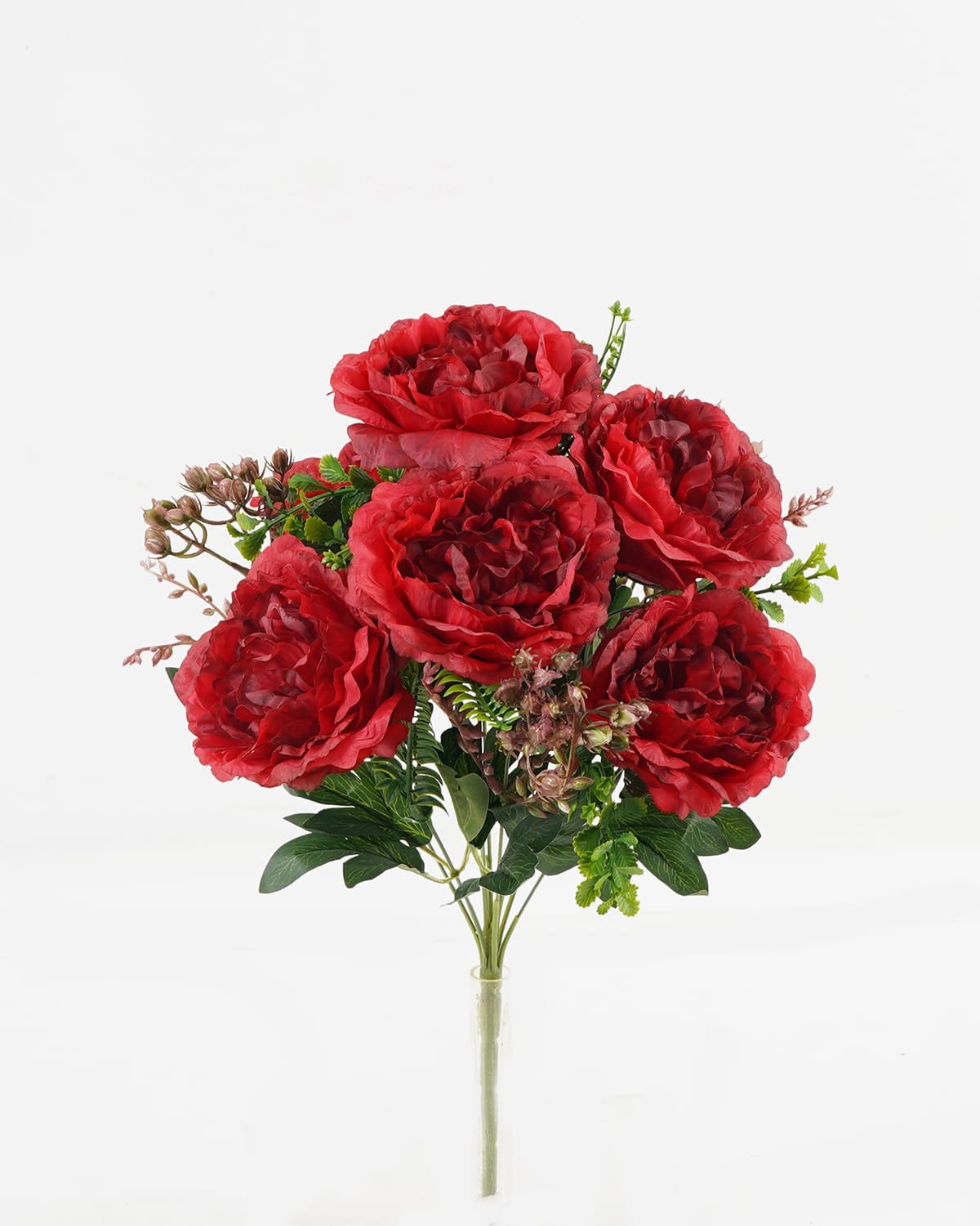 Artificial Flower 26*26*45cm Peony *9 bush GS-36623050-R1 - Silk ...