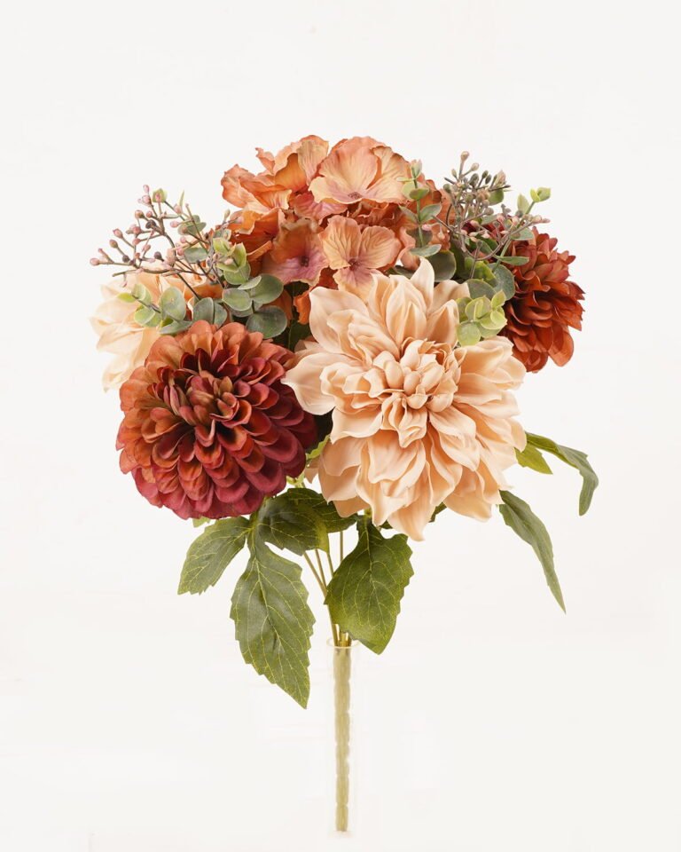 Artificial Flower 30*30*42cm Mum *7 bush GS-38023020-K1-RST - Silk ...