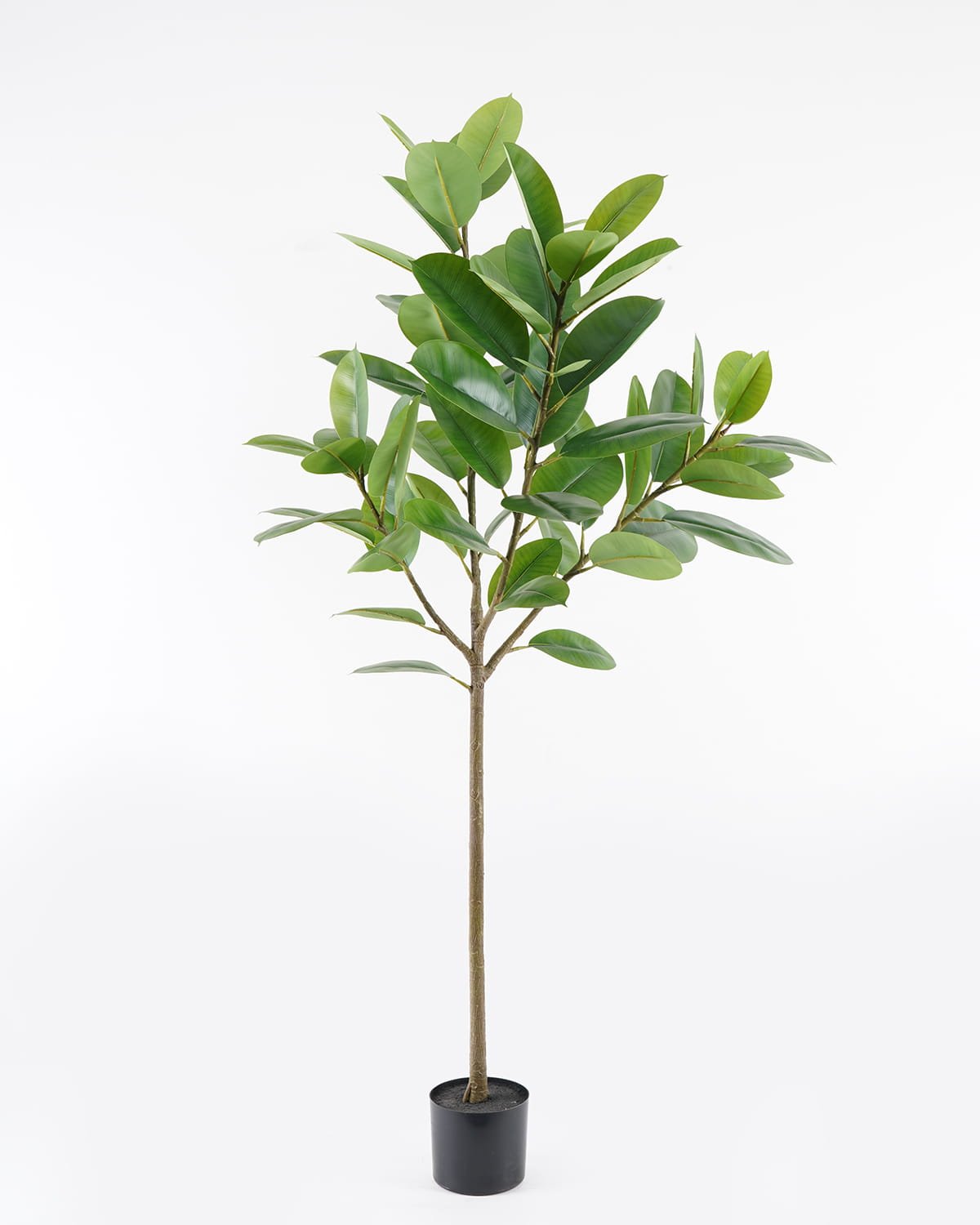 Artificial Tree 80*80*160cm Ficus elastica in PP pot/63 Lvs GS ...